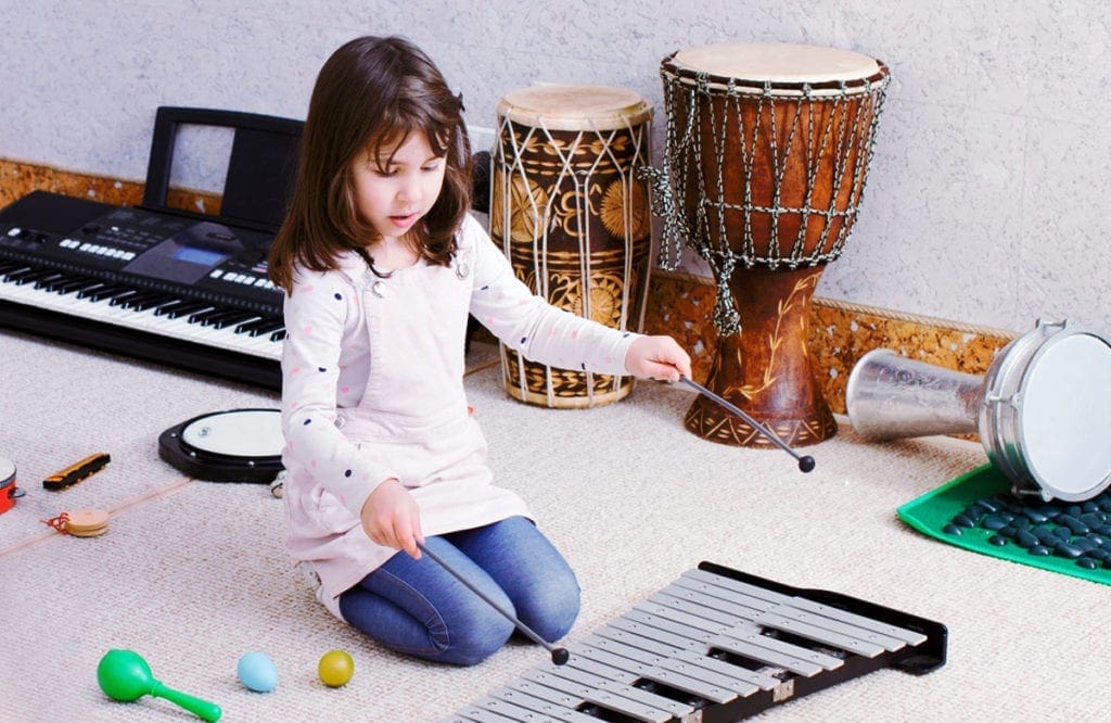 Die besten Instrumente für Kinder - Musikmachen