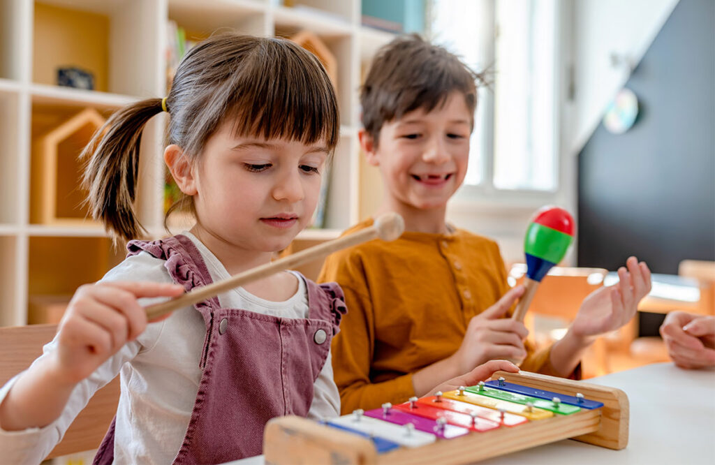 Orff-Instrumente und das Orff-Schulwerk