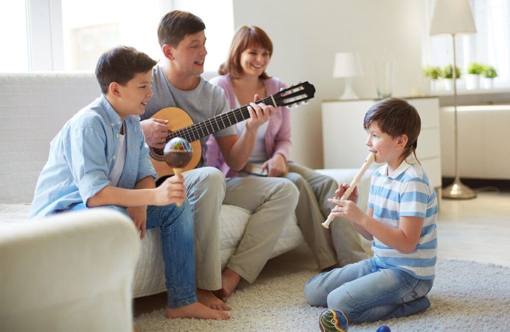 Musizieren in der Familie - weil’s einfach toll ist › Musikmachen